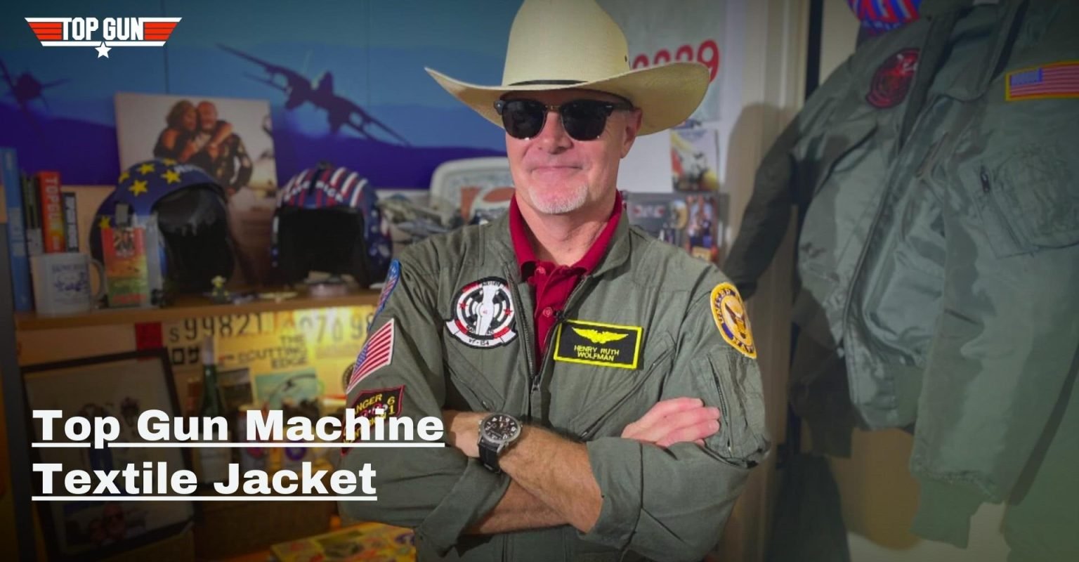 Top Gun Machine Jacket | Top Gun Textile Bomber Jacket